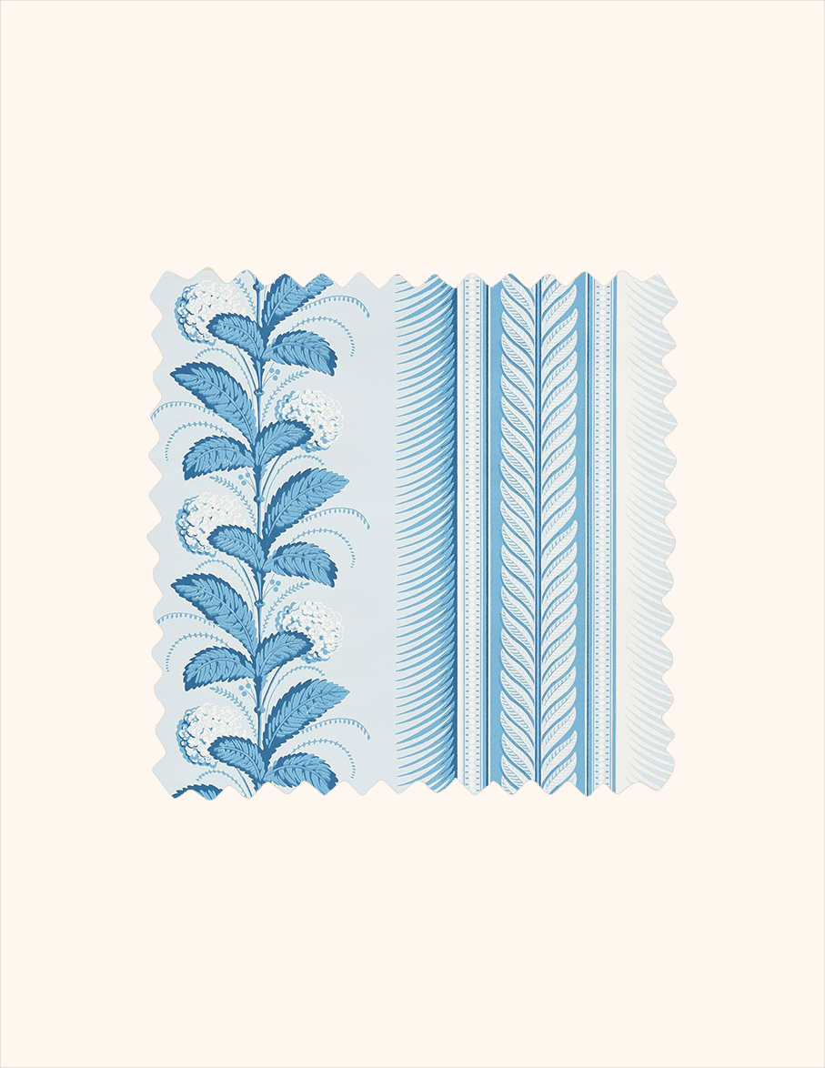 Hydrangea Drape Wallpaper